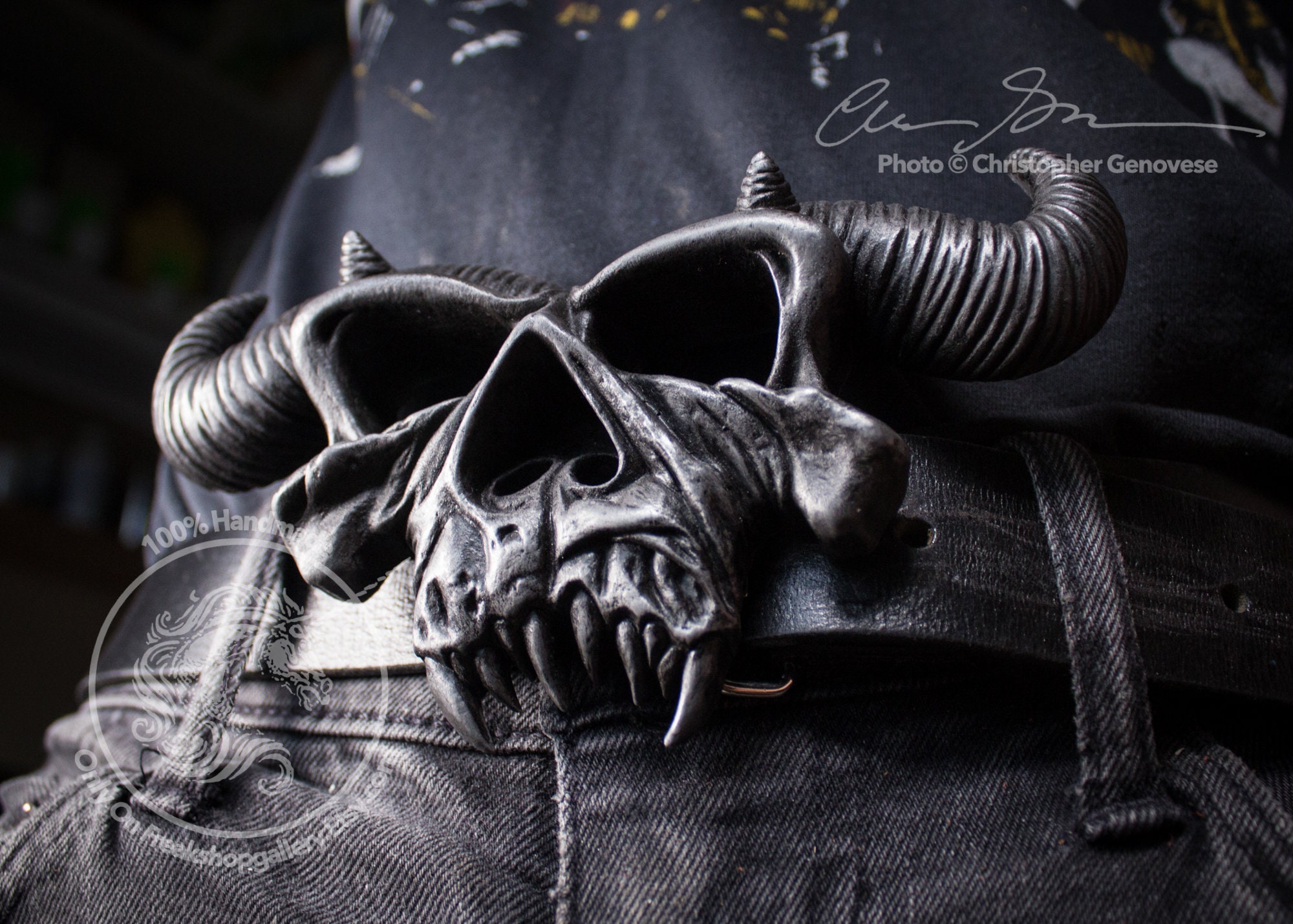 Ultimate Danzig Demon Skull Belt Buckle | Etsy