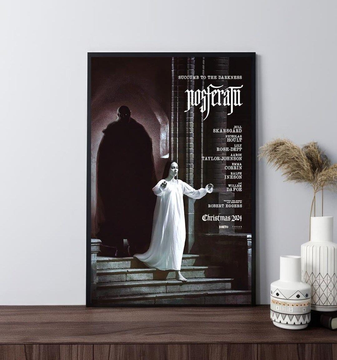 Nosferatu (2024) Movie Poster,canvas Poster,office Poster,wall Art,room ...