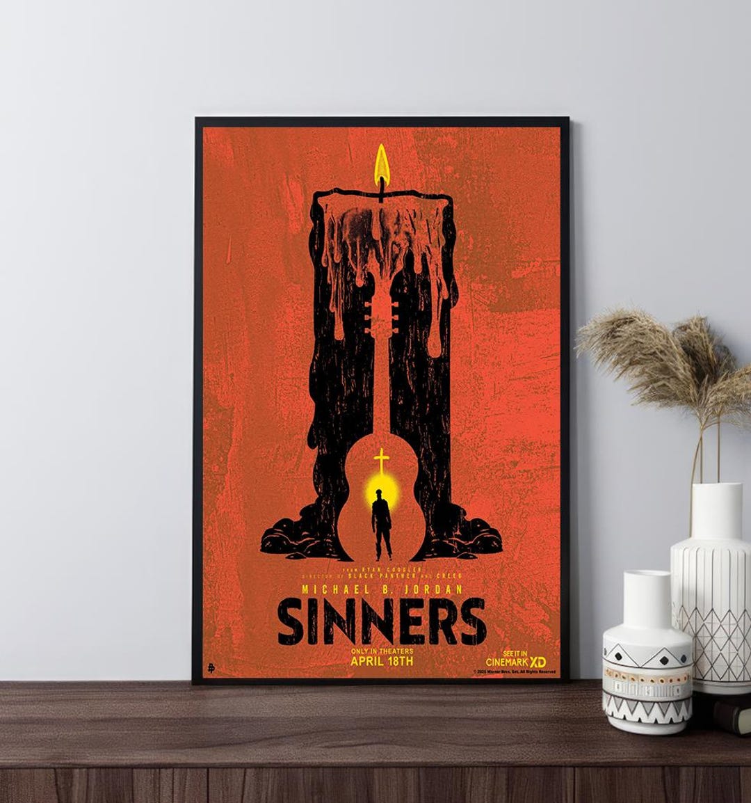 Sinners (2025) Movie Poster,office Poster,canvas Poster,wall Art,room ...