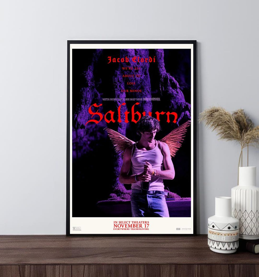 Saltburn Movie Poster,film Poster,canvas Poster,wall Art, Room ...