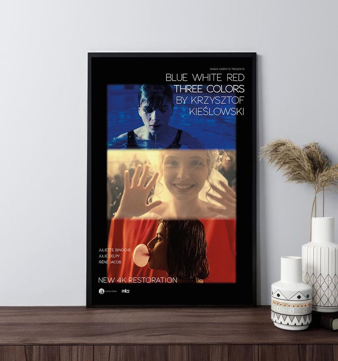 Trois Couleurs Bleu Movie Posters，retro Movie Posters，canvas Printing ...