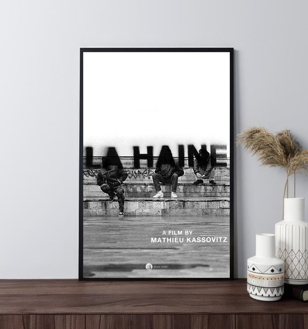 La Haine Movie Posters,retro Posters,canvas Printing，wall, Room ...