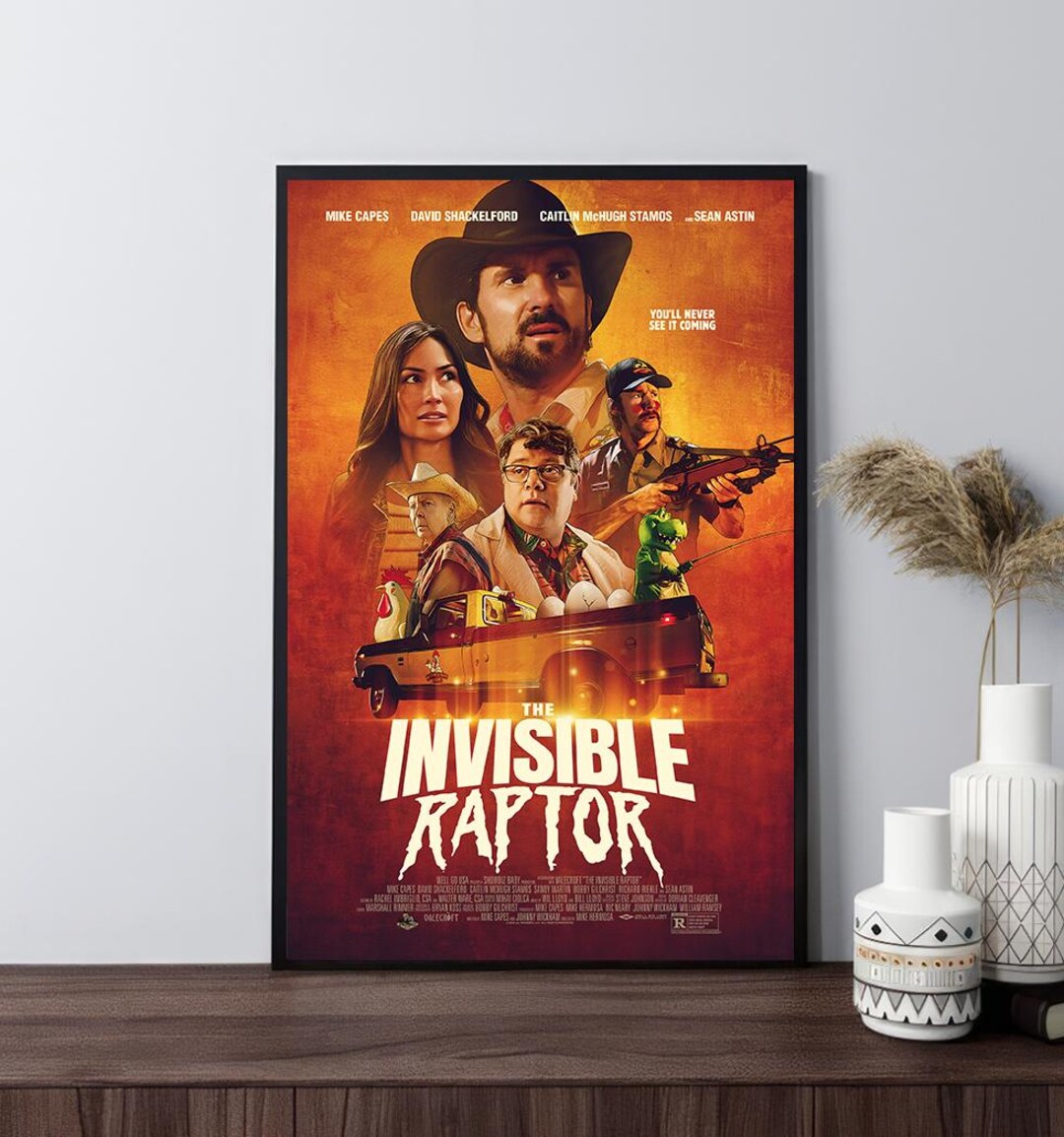 The Invisible Raptor Movie Posters,retro Movie Posters,canvas Printing ...