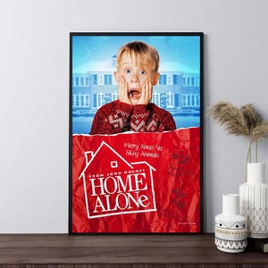 Home Alone Movie Posters,retro Posters,canvas Printing，wall, Room ...