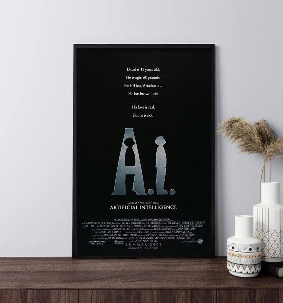 A.I. Artificial Intelligence Movie Posters,retro Movie Posters,canvas ...