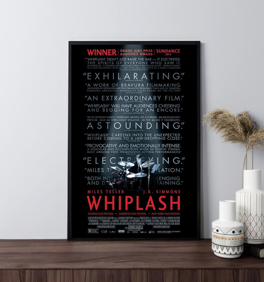 Whiplash Movie Posters,retro Posters,canvas Printing，wall, Room ...