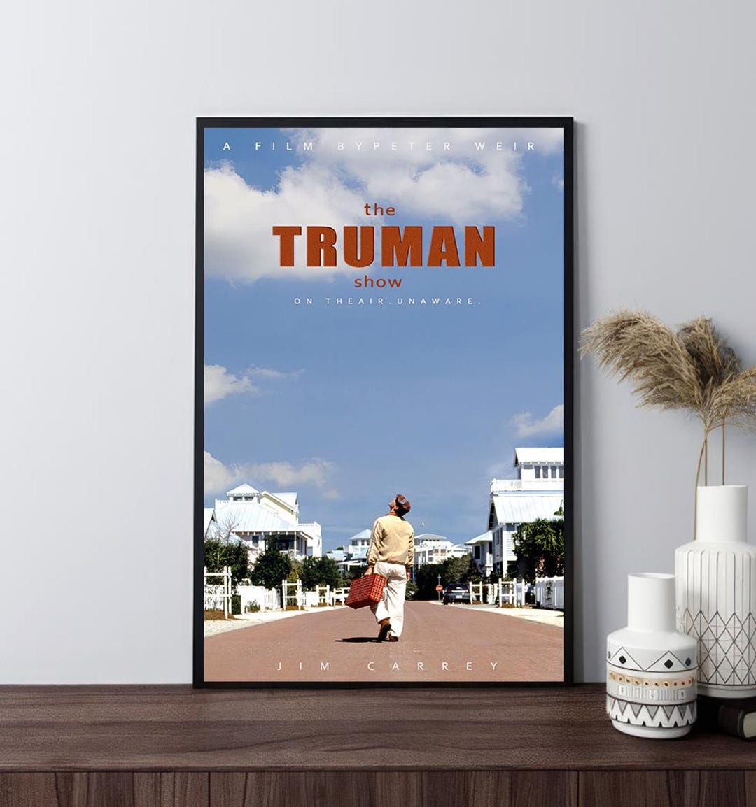 The Truman Show (1998) Movie Poster,office Poster,canvas Poster,wall ...
