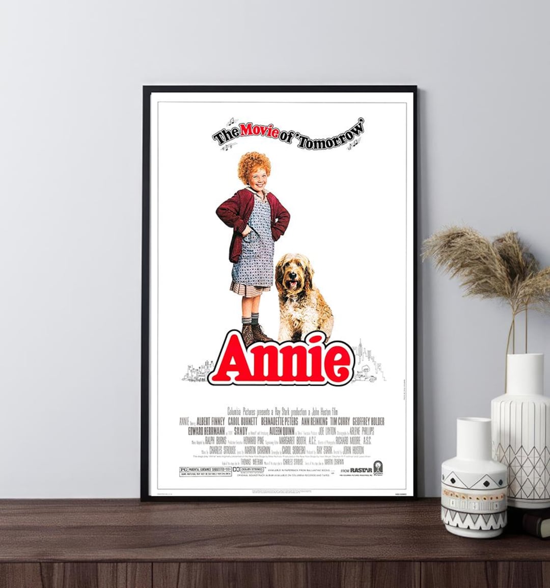 Annie Movie Posters，retro Movie Posters，canvas Printing，wall Art, Room ...