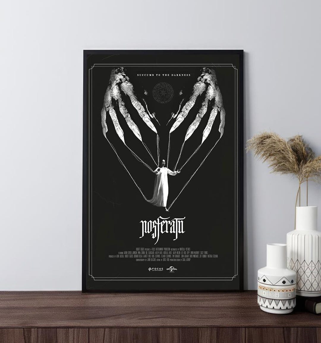 Nosferatu Movie Poster,canvas Printing，wall Art, Room Decoration, Home ...