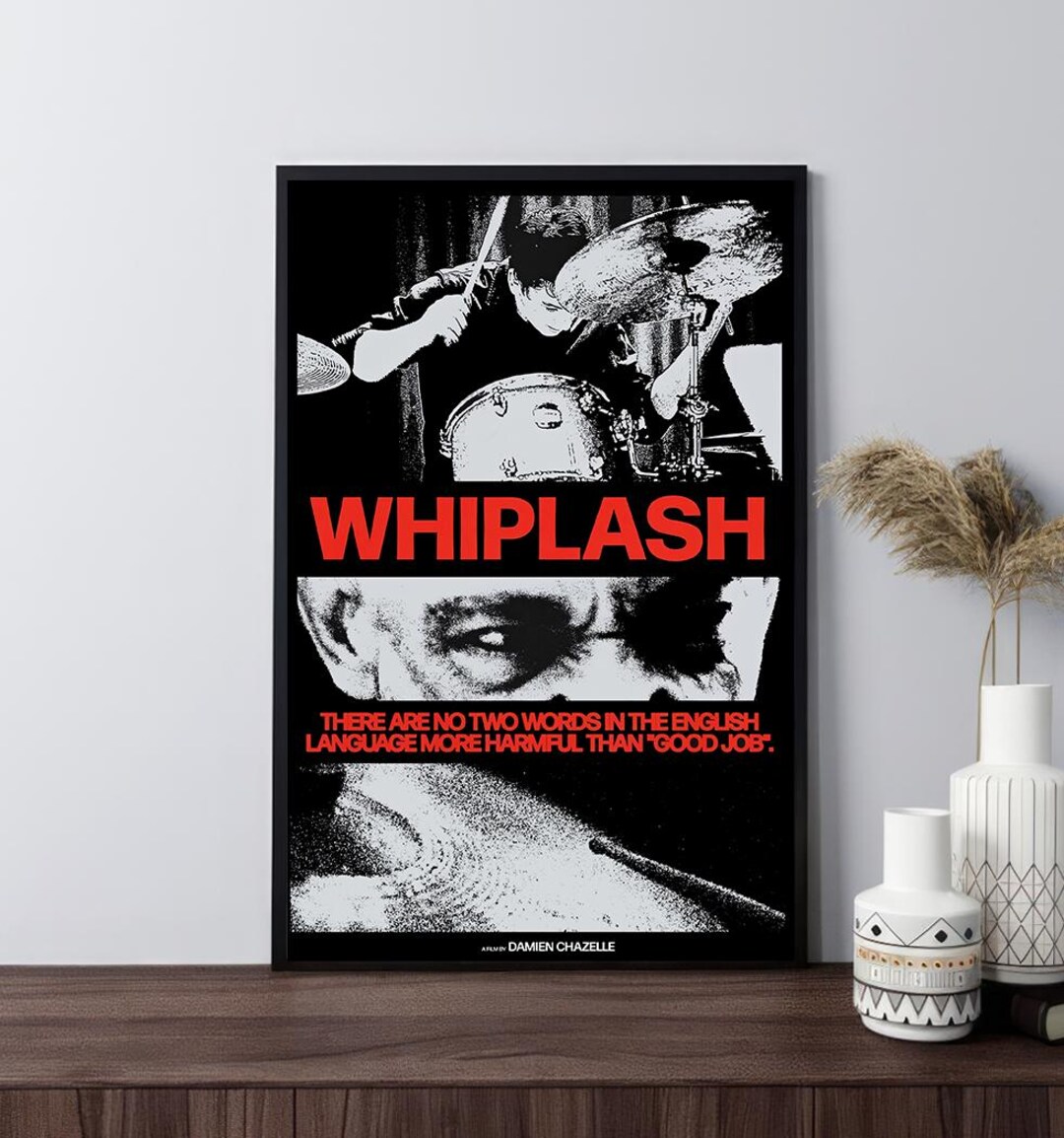 Whiplash Movie Poster,canvas Poster,office Poster,wall Art,room Decor ...