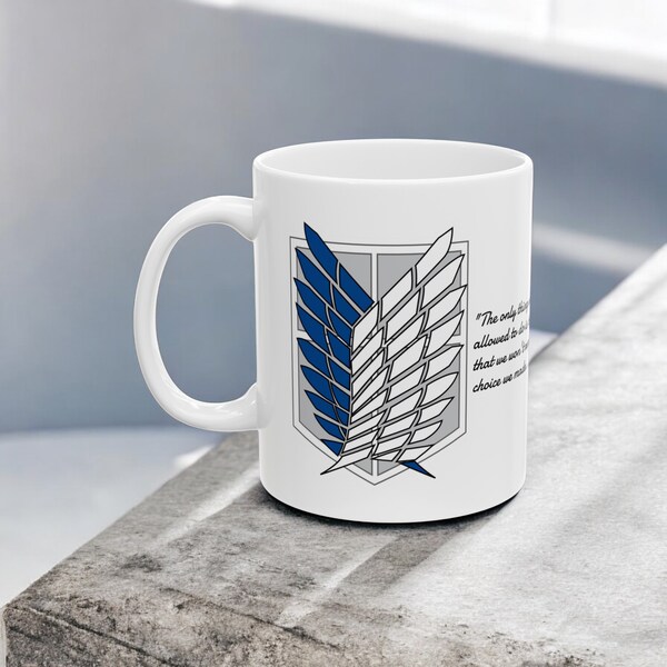 Attack on Titan Mugs - Etsy