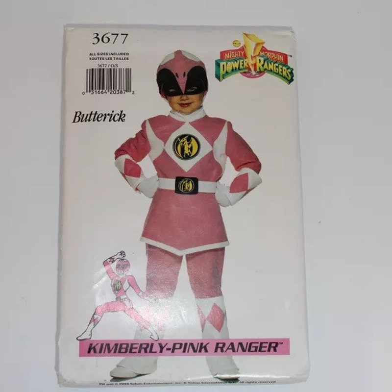 Pink Power Ranger - Etsy
