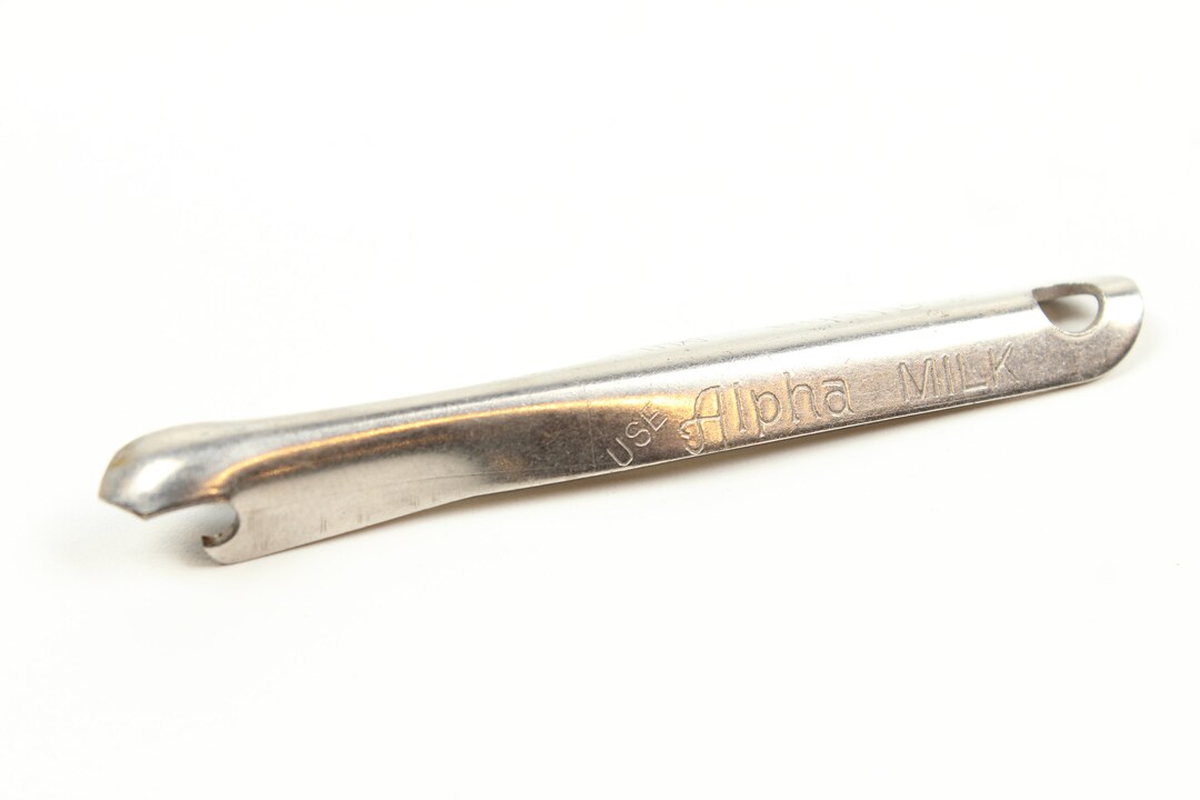 Vintage Alpha Milk Bottle Opener by Newell 1955 Great Condition - Etsy