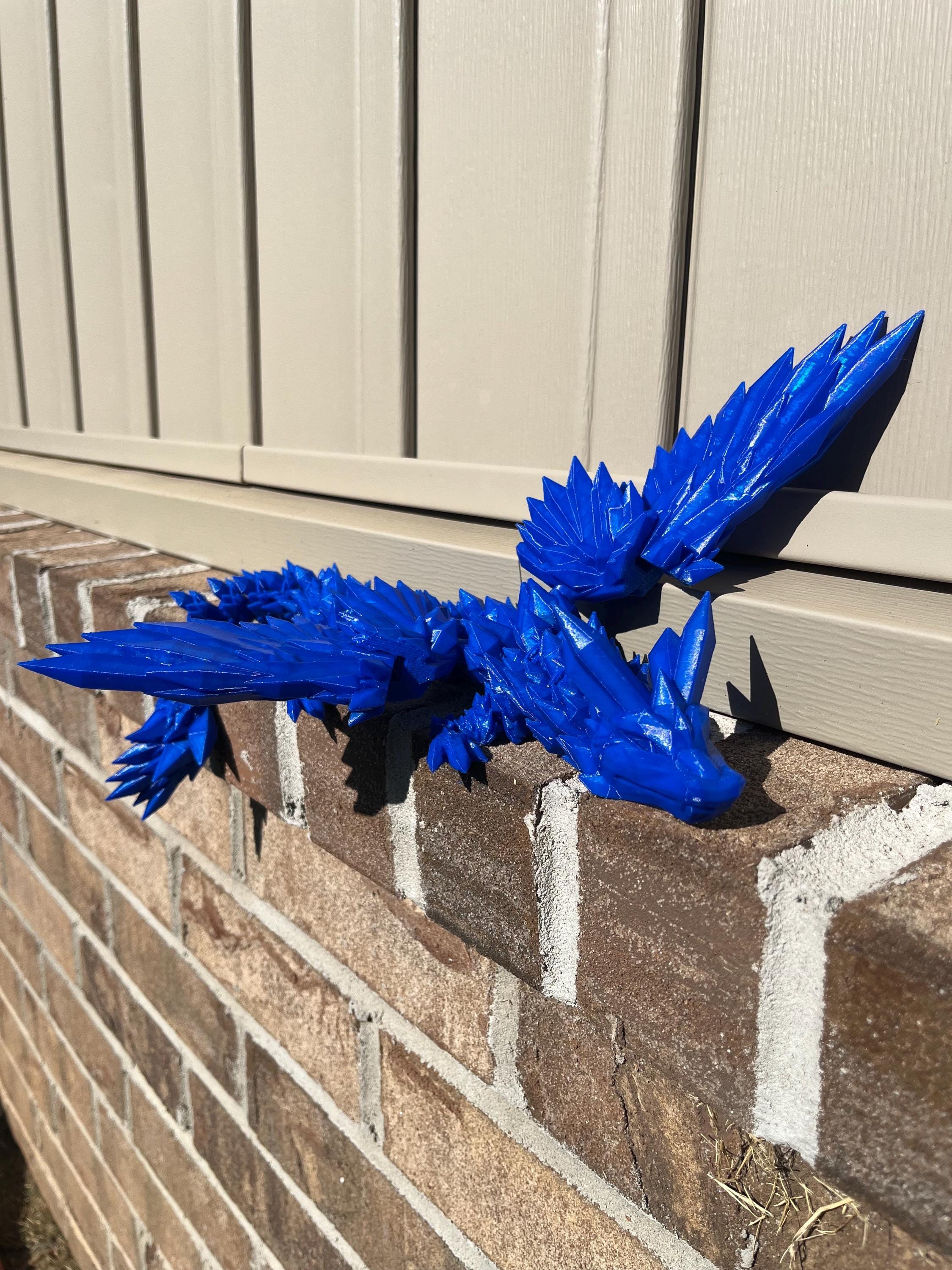 Articulated Winged Dragon!! 3D Printed Toy - 18 Inches Long! - Etsy