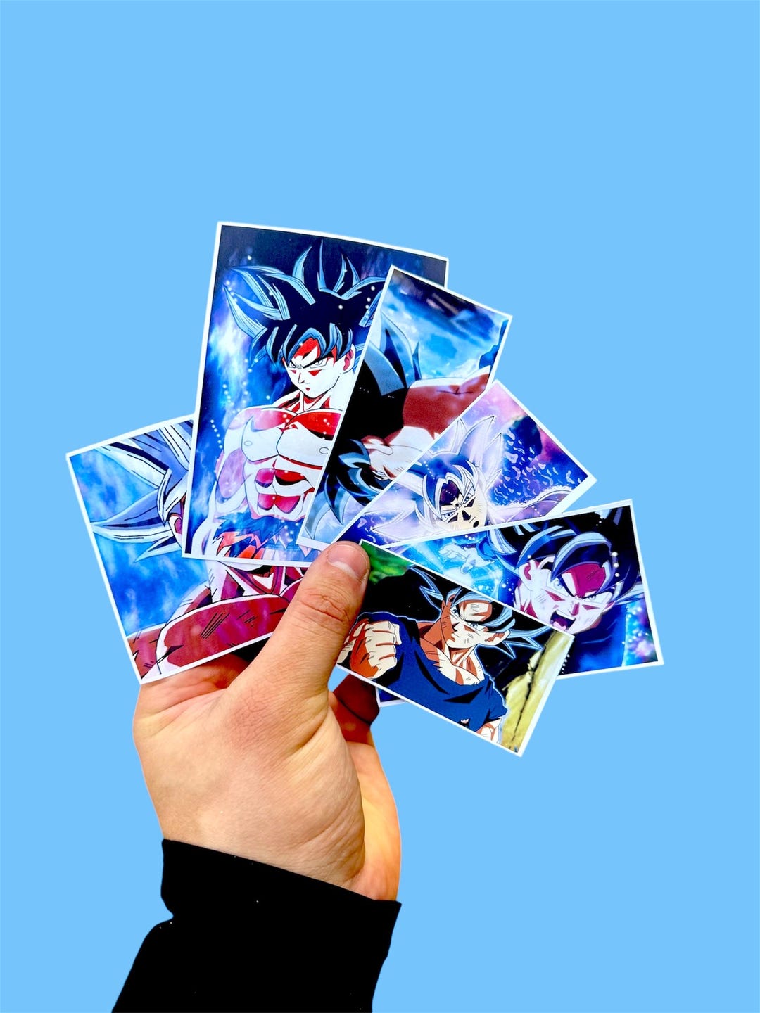 Ultra Instinct Goku Stickers Ultra Quality Vinyl pack of 6 - Etsy