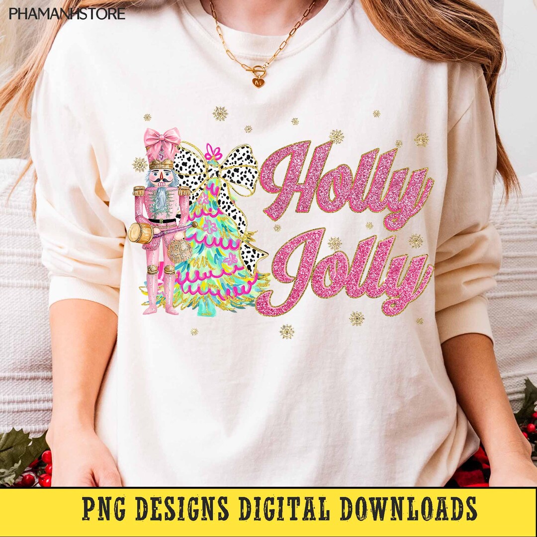 Holly Jolly Nutcracker PNG, Christmas PNG, Nutcracker Christmas ...