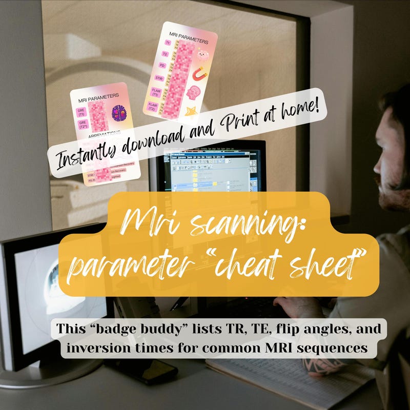 Badge Buddies Mri - Etsy