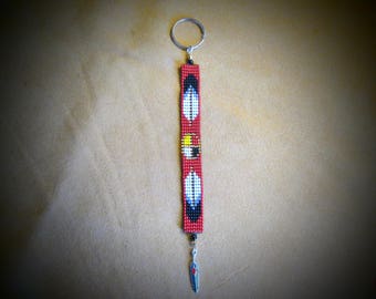 Medicine Wheel Key Chain - Etsy