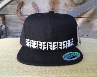 Native Beaded Baseball Cap. Hat Flat Bill.frog Foot. Basker Weave ...