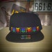 Native Beaded Baseball Cap. Hat. up River. Down River. Basket Weave ...