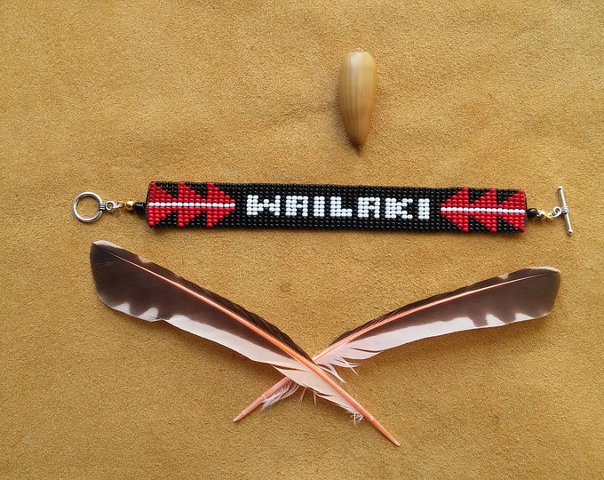 WAILAKI. Wailaki Tribe. Loom Beaded Bracelet. Yurok Hupa Wiyot - Etsy