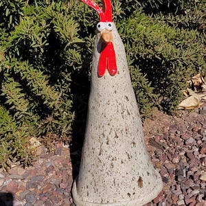 Handmade Whimsical Large Ceramic Rooster - Etsy