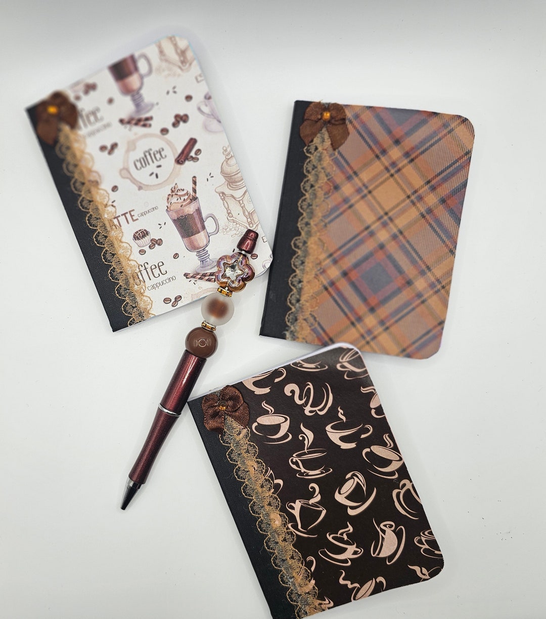 Altered 3 Mini Composition Notebook Set! - Etsy