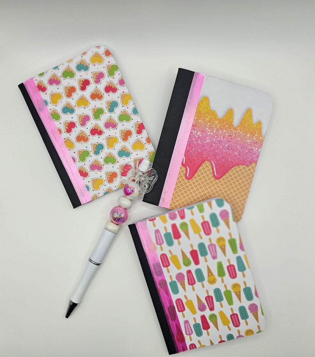 Altered 3 Mini Composition Notebook Set! - Etsy