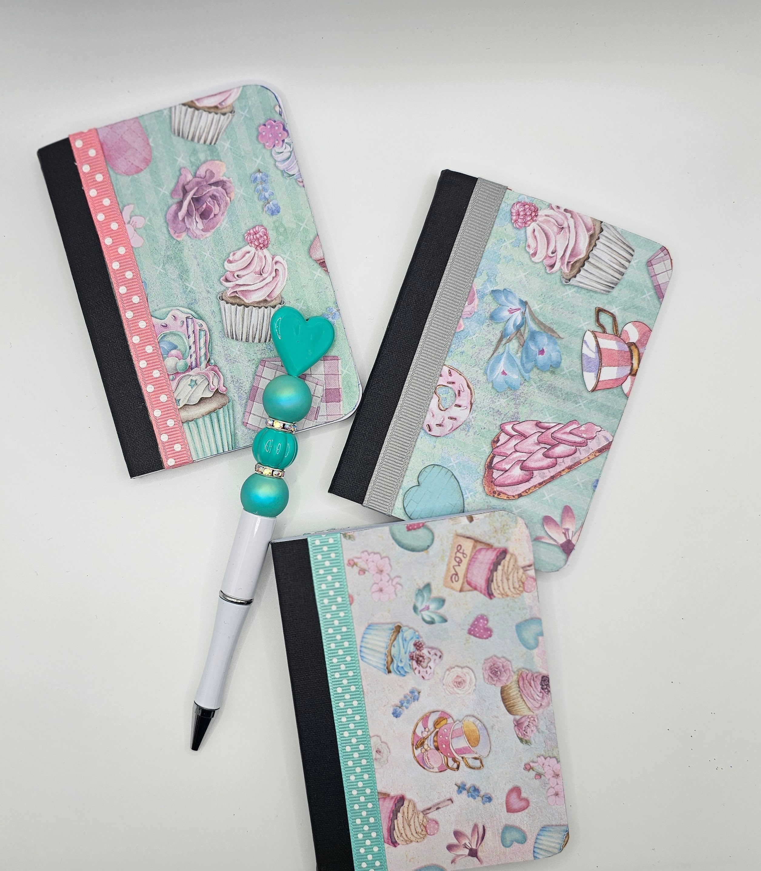 Altered 3 Mini Composition Notebook Set! - Etsy