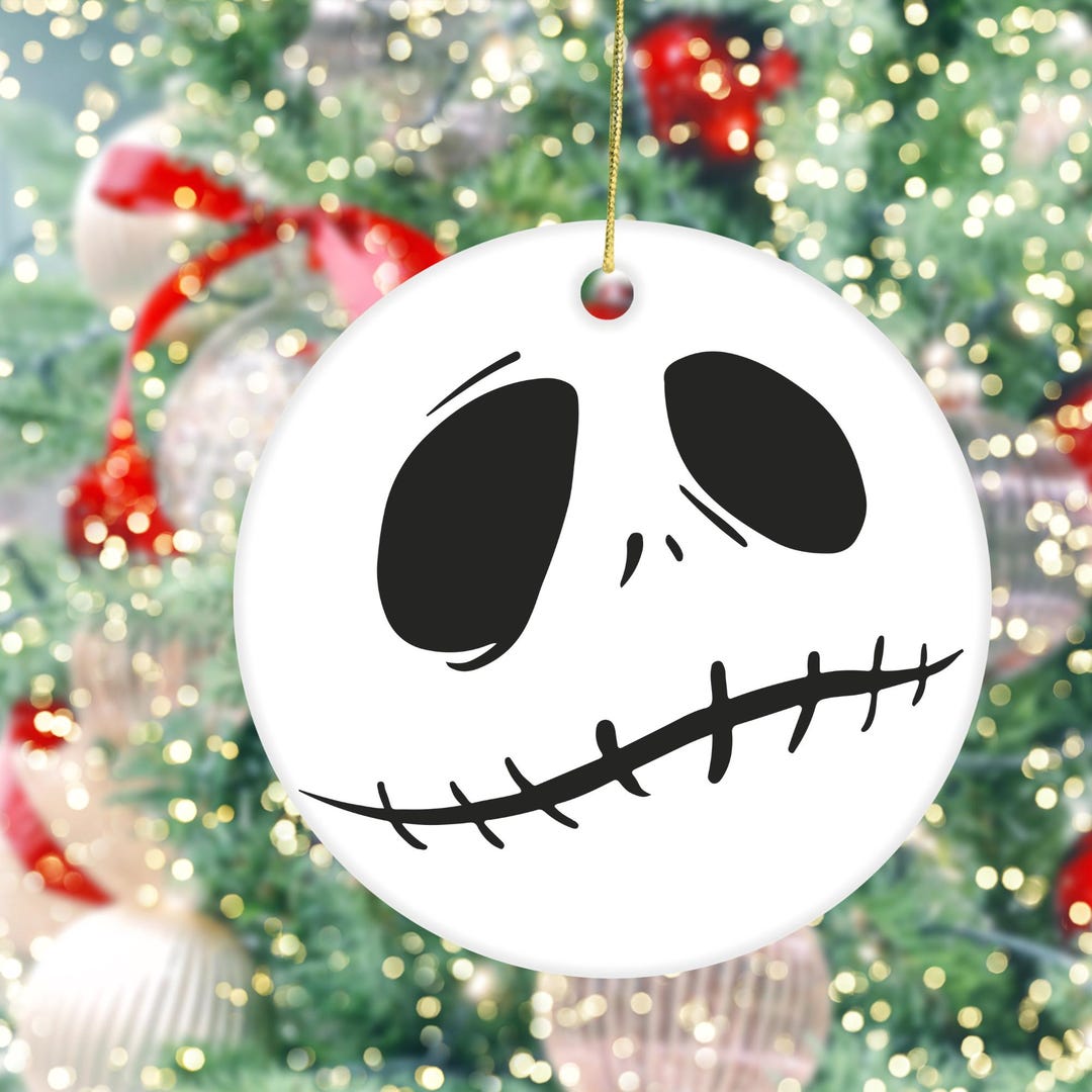 Jack Skellington Christmas Ornament - Nightmare Before Christmas ...
