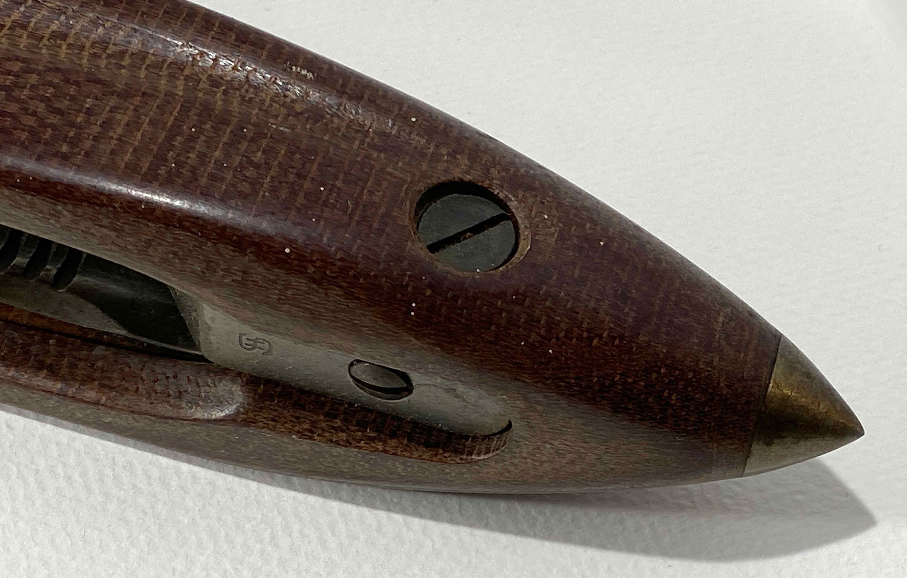 Antique Weaving Shuttle Boat Style With Brass Ends Weaver Loom - Etsy