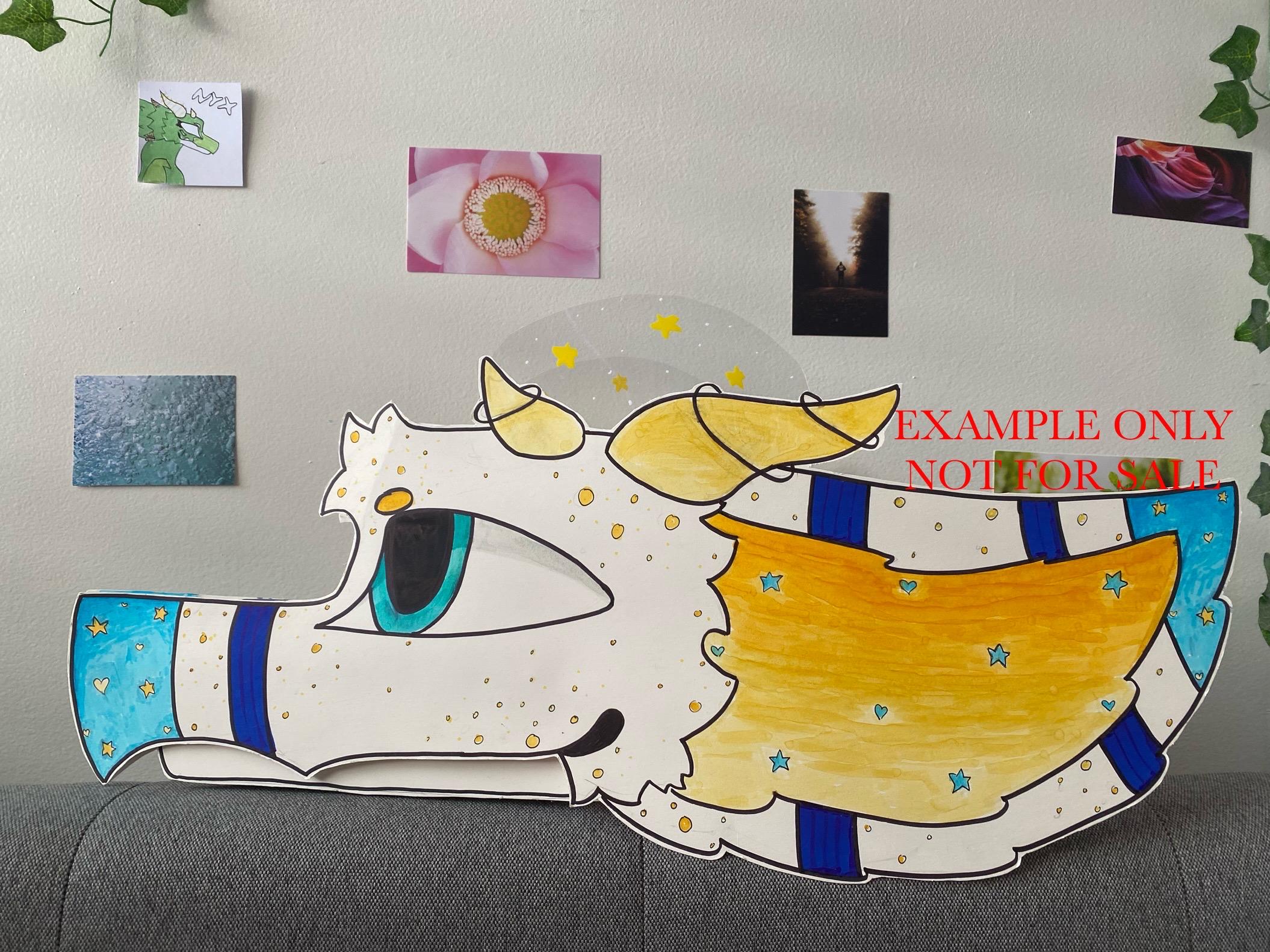 Paper Dragon Puppet Commissions Deca - Etsy