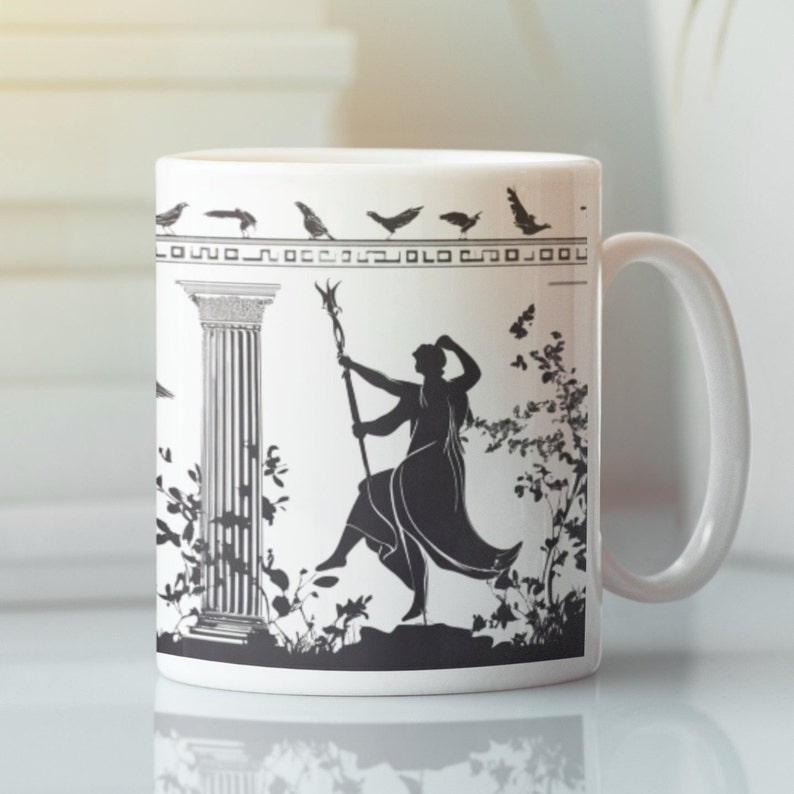 Greek Mythology Mug Unique Mythical Gods and Legends Design, Ancient ...