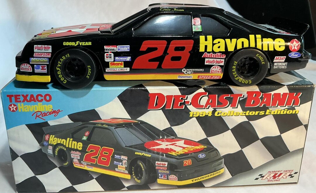Robert Yates Racing Texaco Die Cast Bank - Etsy