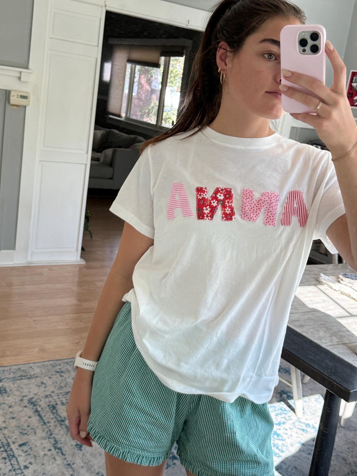 Personalized Patchwork Tee - Etsy