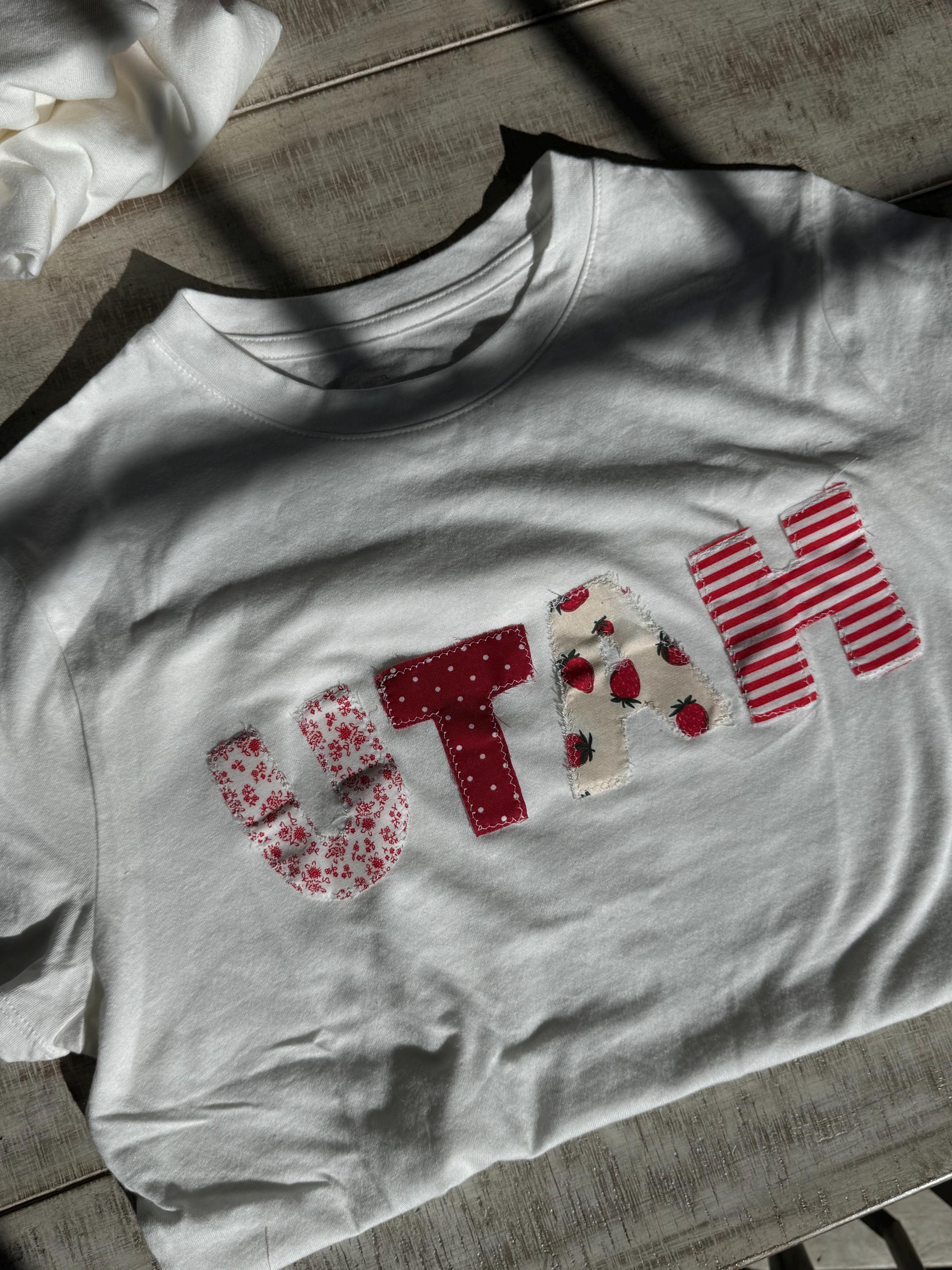 Personalized Patchwork Tee - Etsy