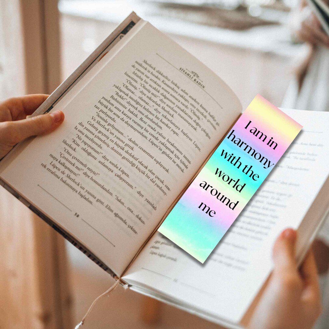 Motivational Quote Bookmarks | Printable Affirmation Bookmark Set ...