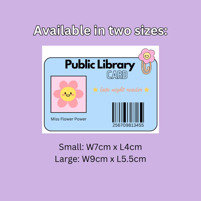 Public Library Card Waterproof Sticker | Late Night Reader | Kindle ...