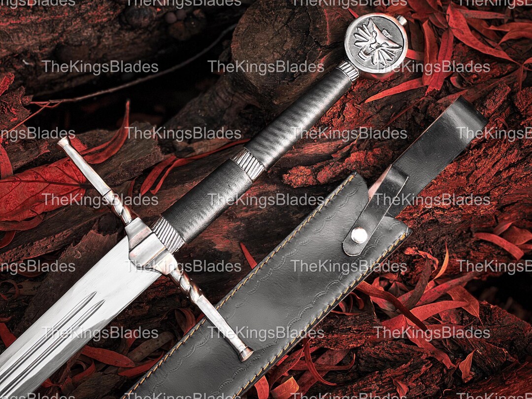 Handmade Witcher 3 Wild Hunt Sword Feline Steel Sword Master Swords of ...