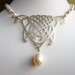 SOLD Hand Cut Silver Fretwork With Freshwater Pearls - Etsy
