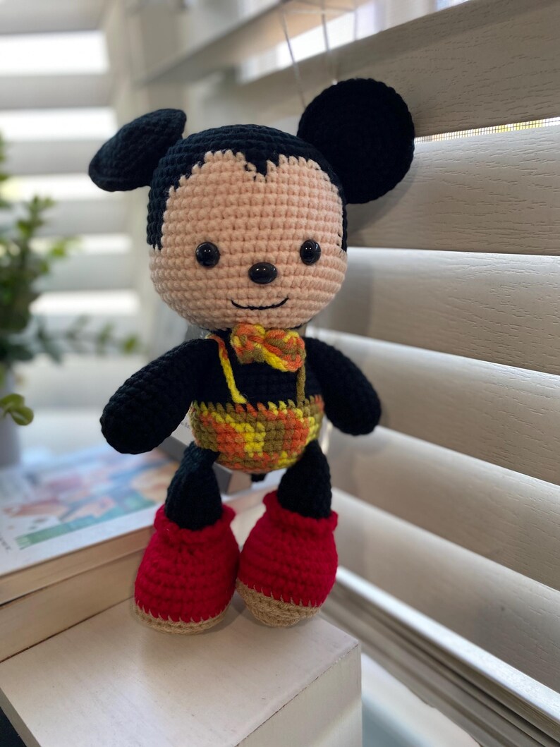 Crochet Mickey Mouse - Etsy