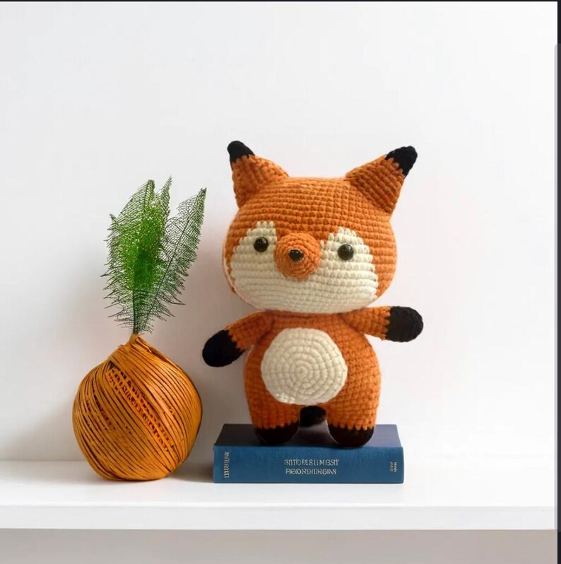 Crochet Fox - Etsy