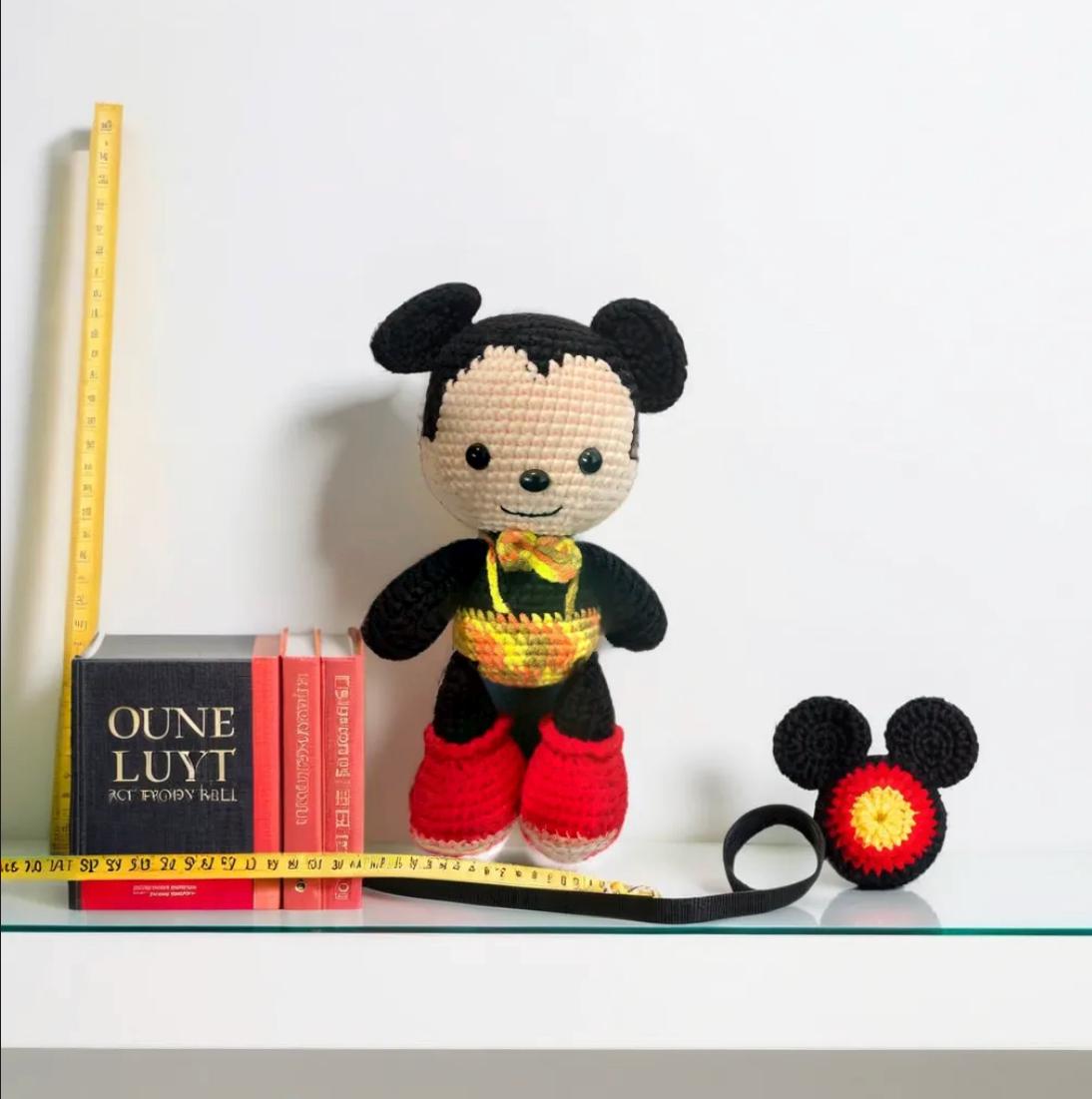 Crochet Mickey Mouse - Etsy