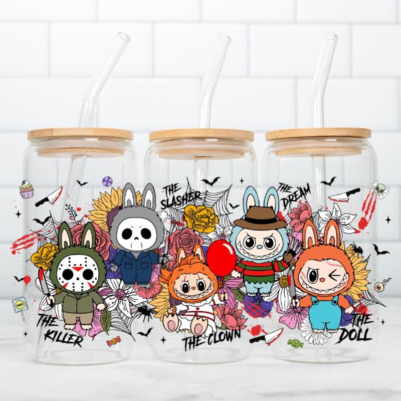 Halloween Labubu Uv Dtf Wrap - Etsy