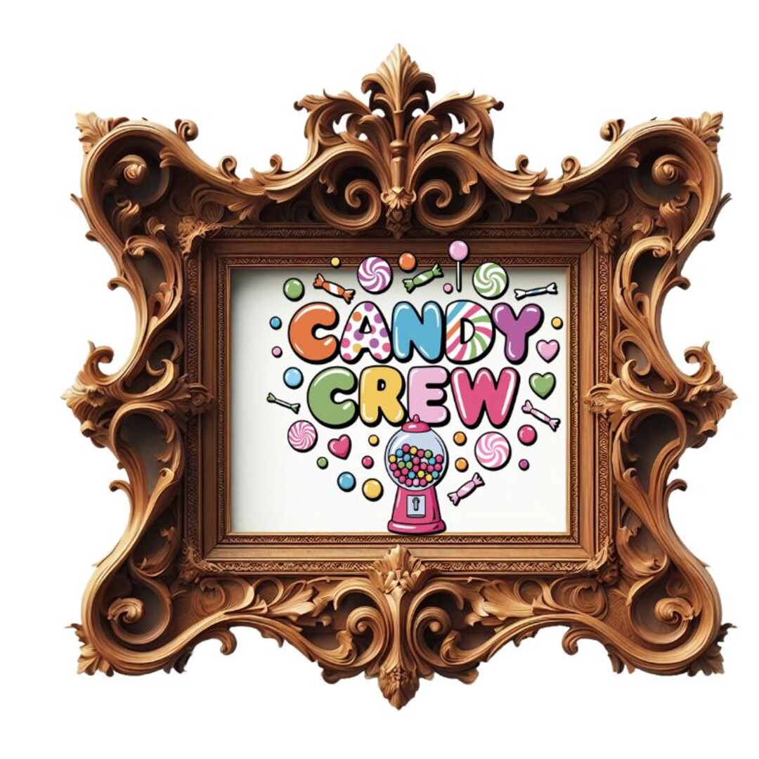 Candy Crew, Valentines Day, Candyland, PNG - Etsy