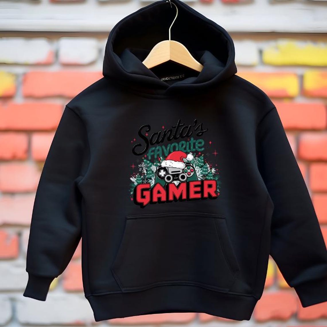Santa Gamer, Christmas Video Games, PNG, Gaming, Favorite Gamer - Etsy