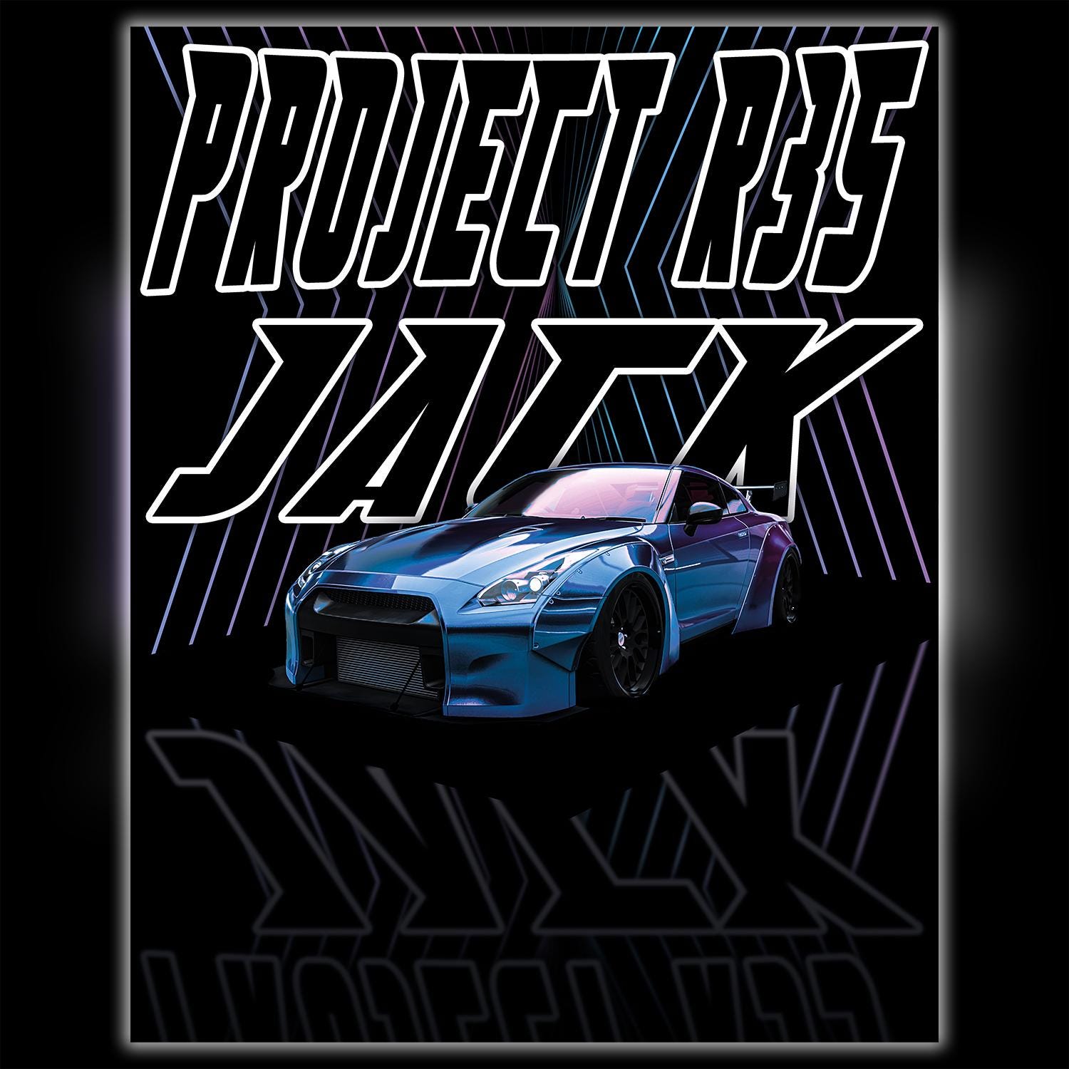 Project R35 Poster Nissan, Gtr, R35, Godzilla, Japanese, Tuning ...