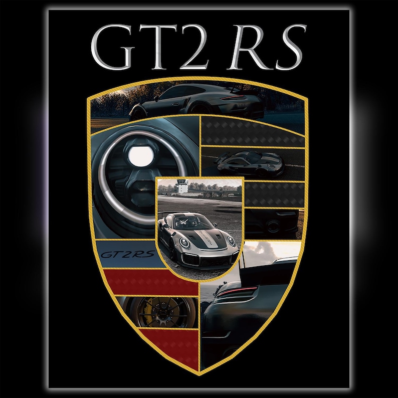 GT3 RS - Poster Design | Porsche Racing Poster, GT2 RS Art, Poster ...
