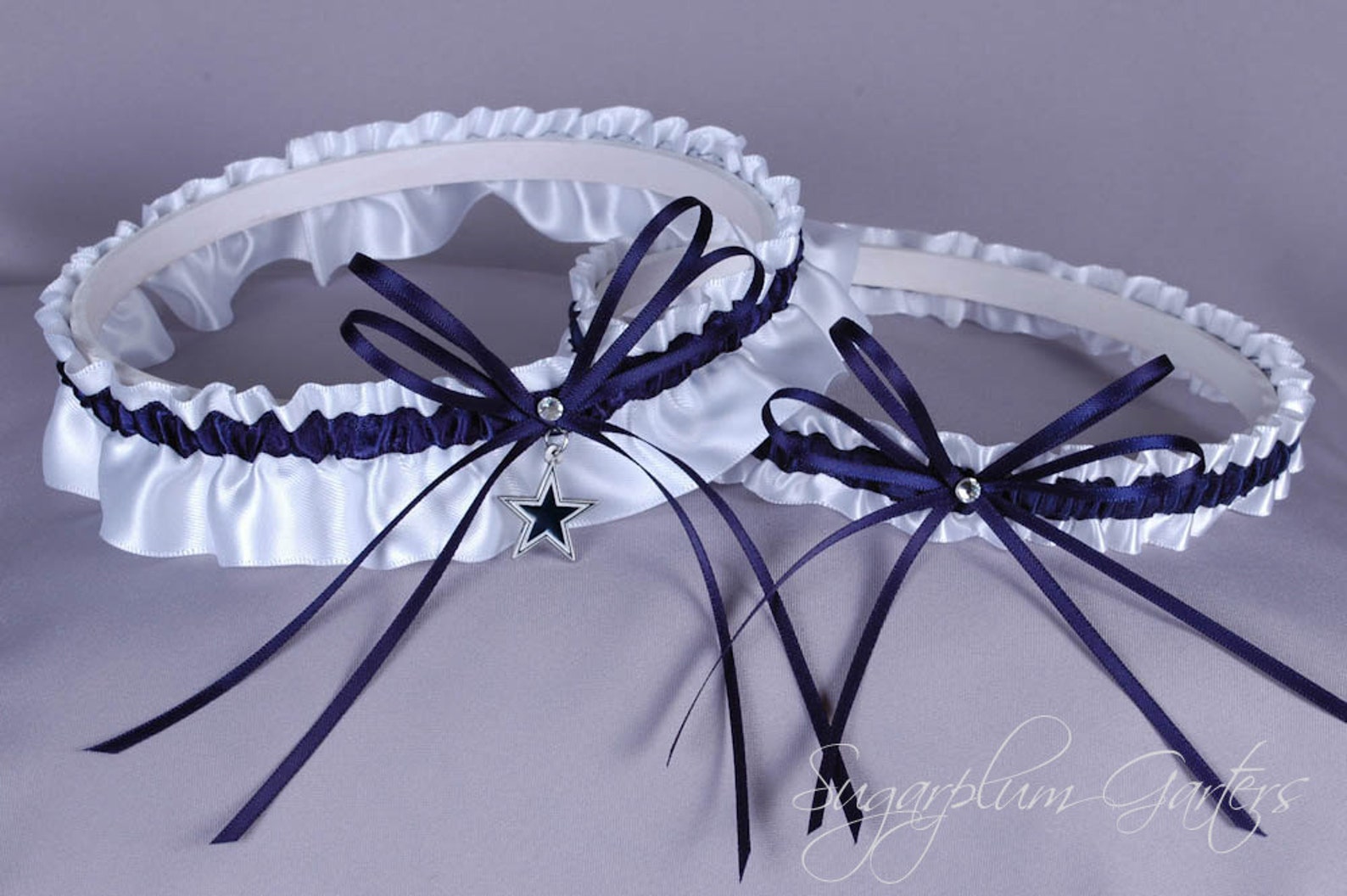 Dallas Cowboys Wedding Garter Set - Etsy