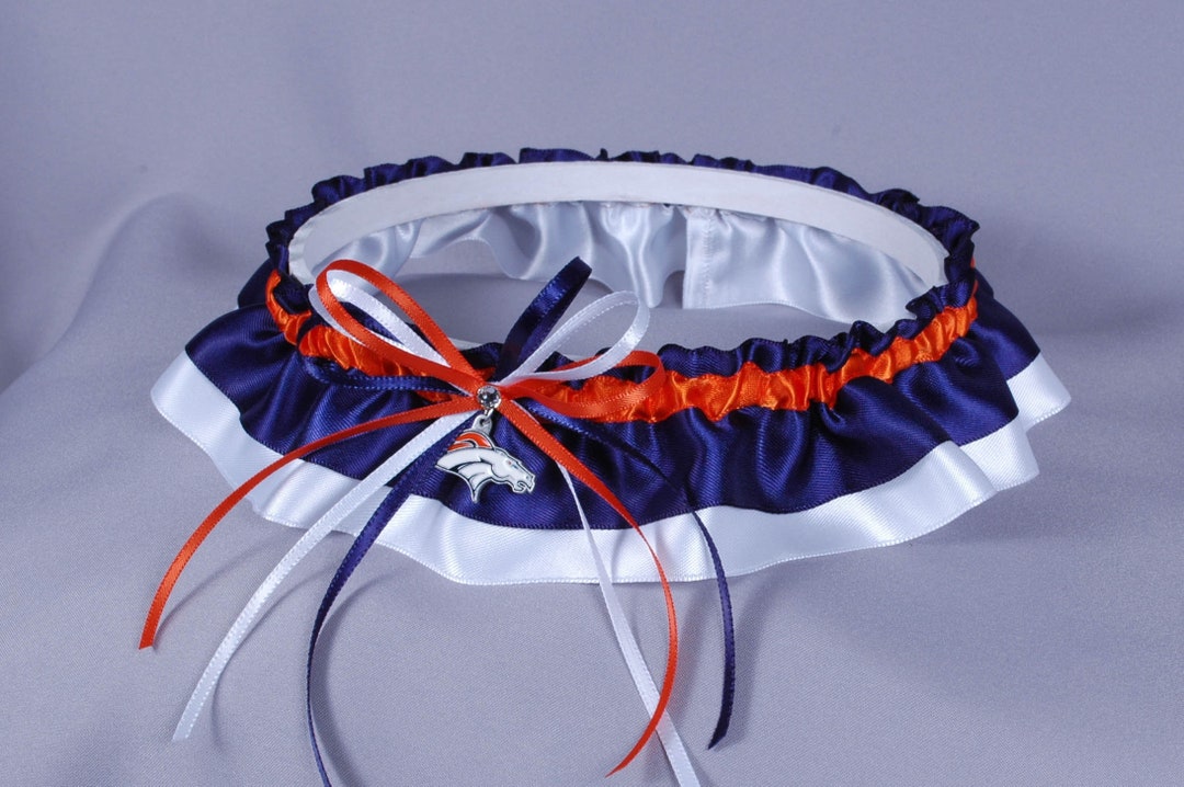 Denver Broncos Wedding Garter - Etsy